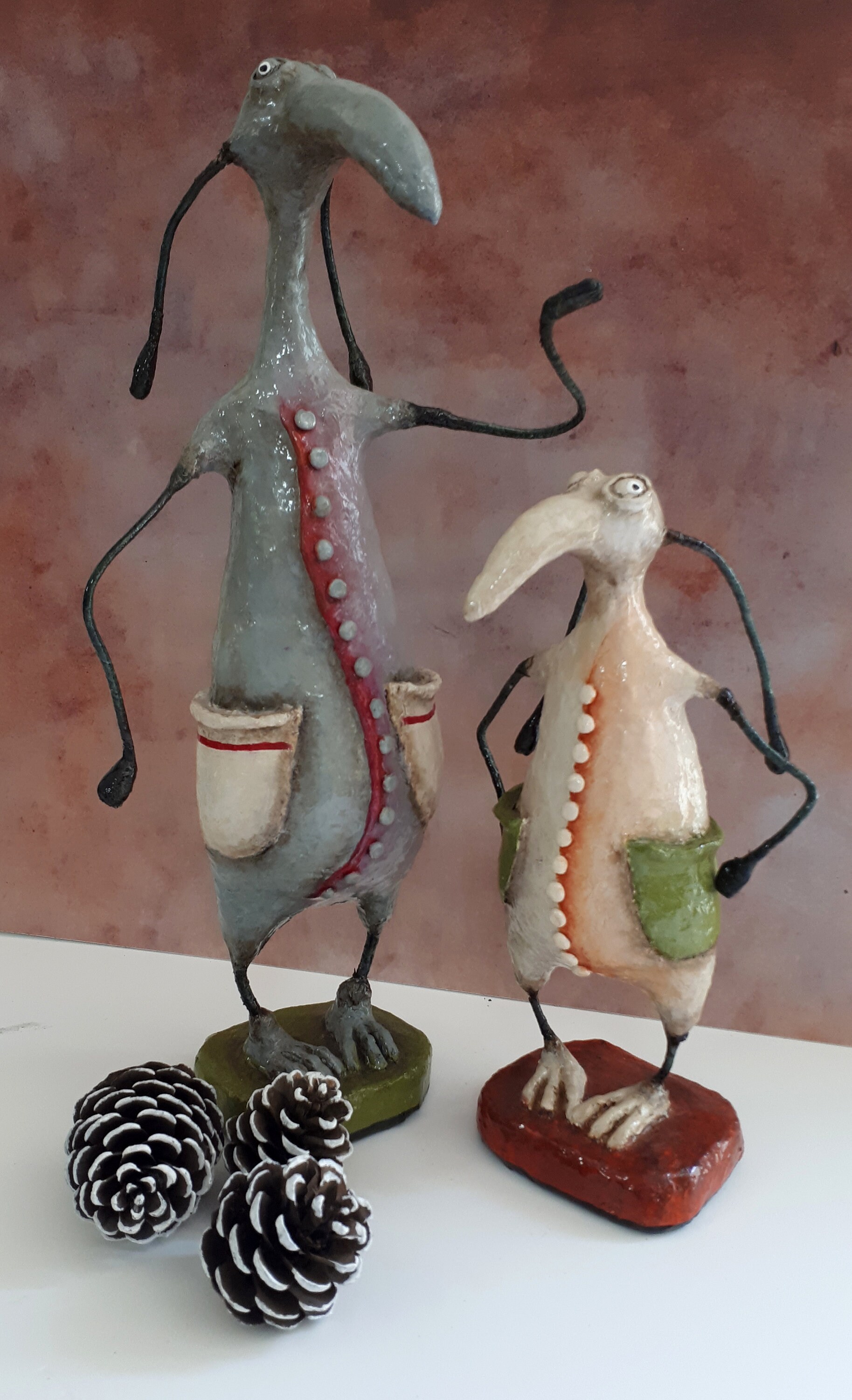 Weird Creachers-paper Mache Sculpture - Etsy