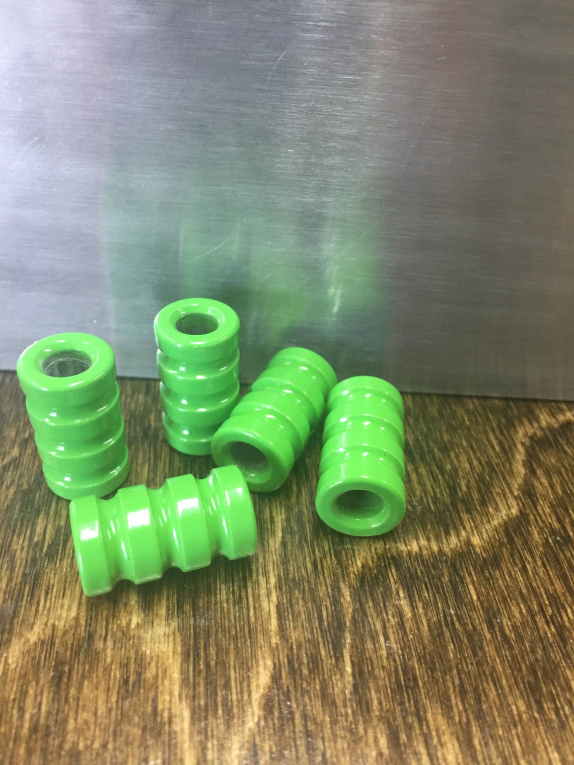 Streak Pink EDC Bead / Every Day Carry / Paracord Bead / Aluminum ...