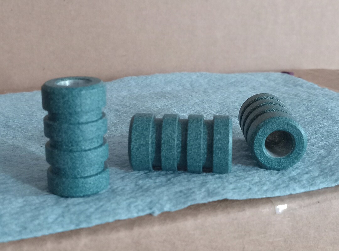 Streak Petina Green EDC Bead / Every Day Carry / Paracord Bead / CNC ...