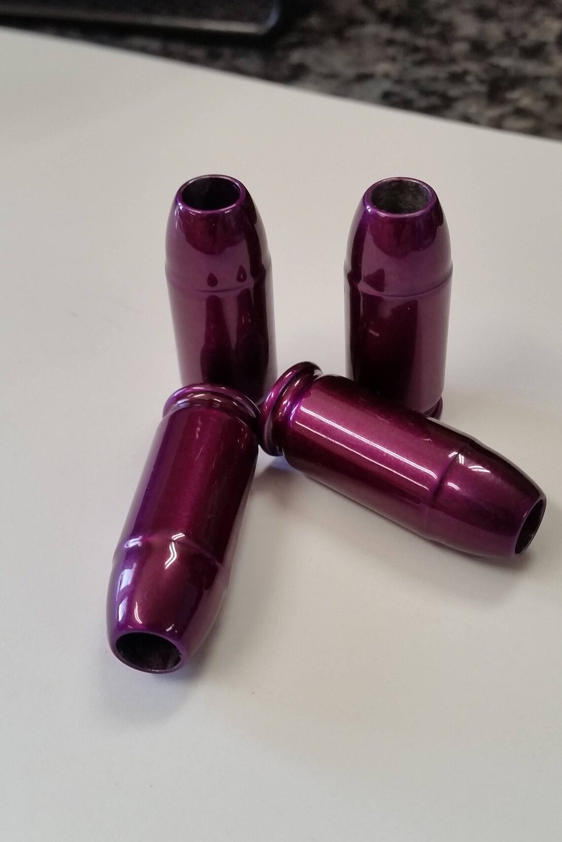 Bullet Illusion Purple EDC Bead / Every Day Carry / Paracord - Etsy