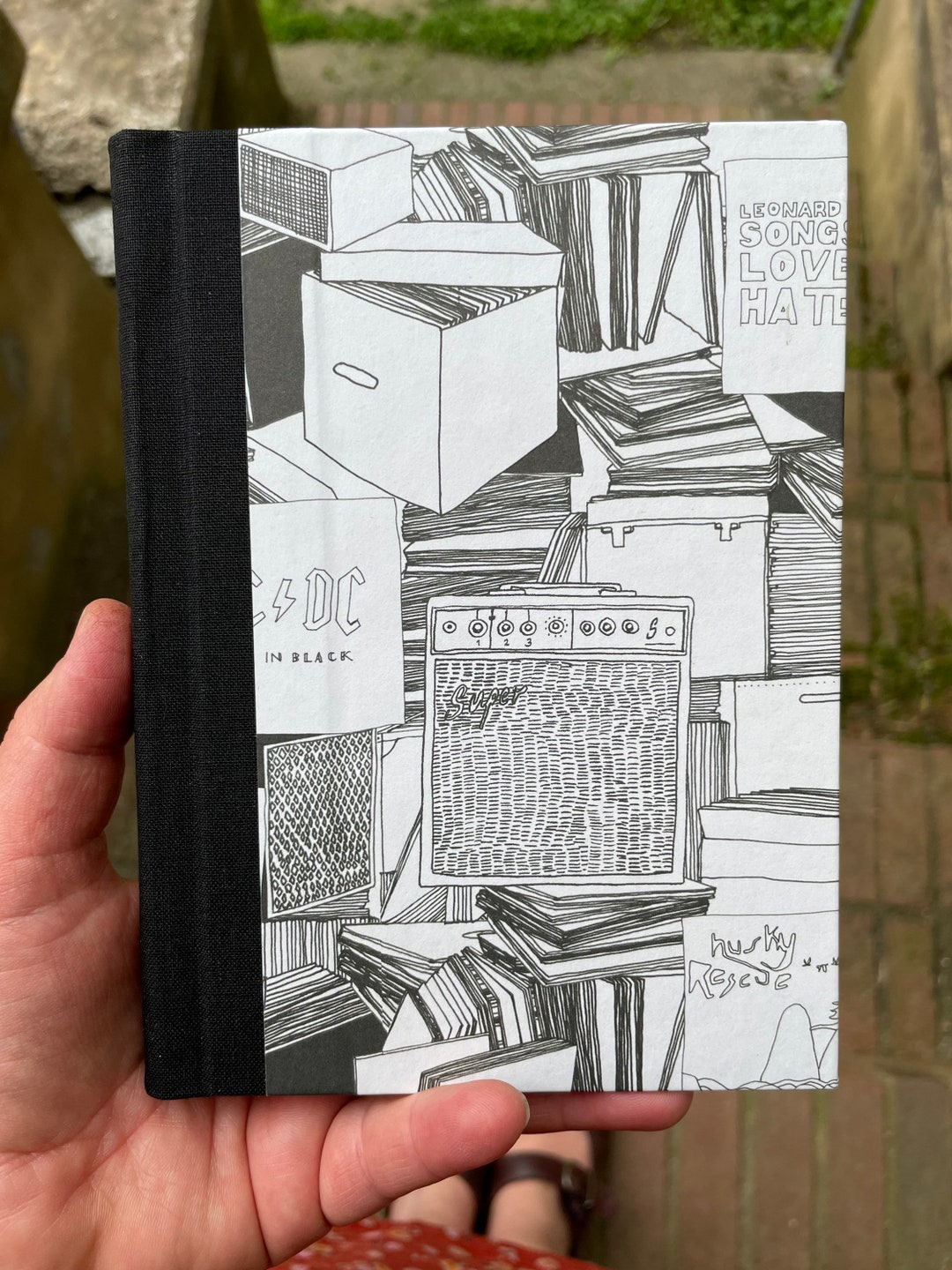 Grid Graph Journal - Album Covers #1: AC/DC, the Animals (192 Pages) - Etsy