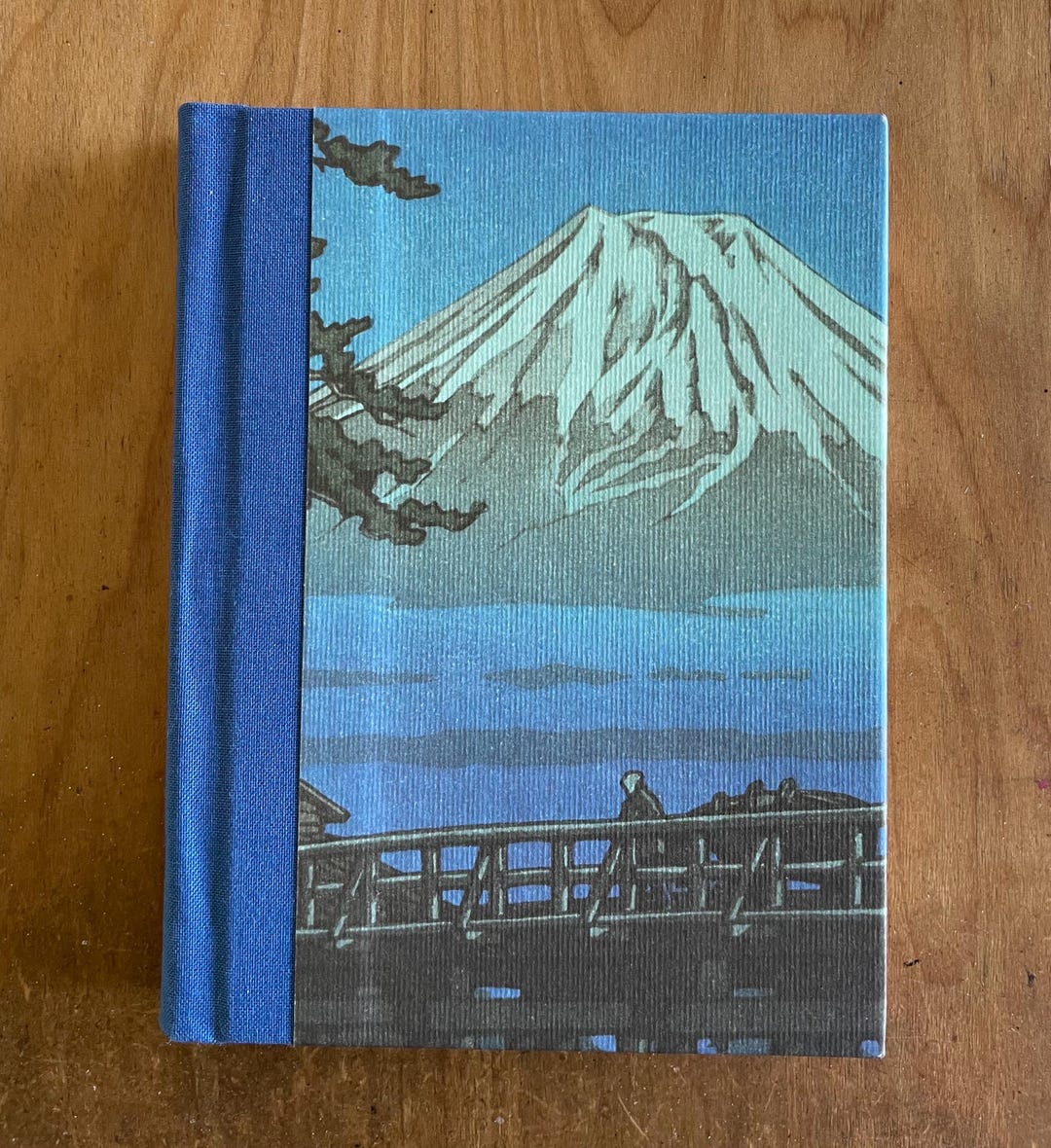 View of Mount Fuji, Journal, Sketchbook, Blank Book 128 Pages - Etsy