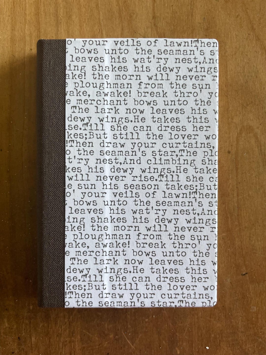 Address Book - the Small Size - Typed Text - Etsy