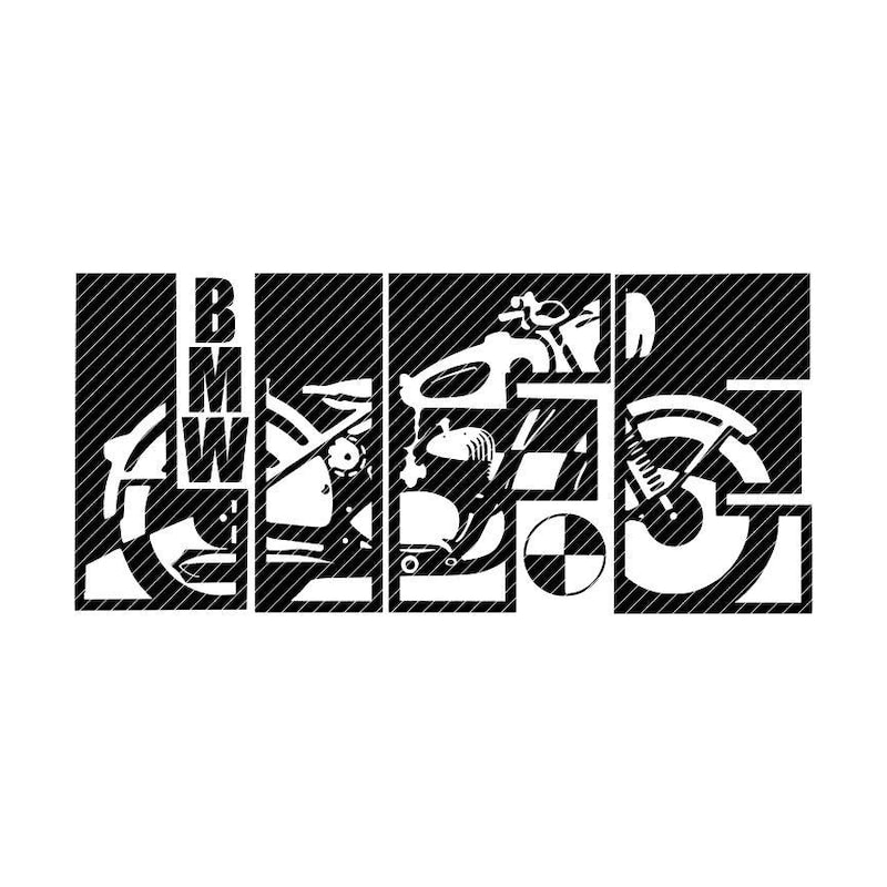 Bmw Motorcycle Vector - Etsy