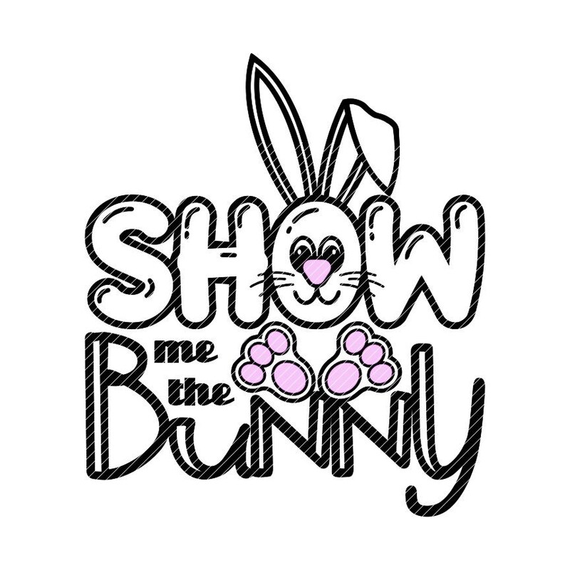 Show Rabbit Silhouette - Etsy