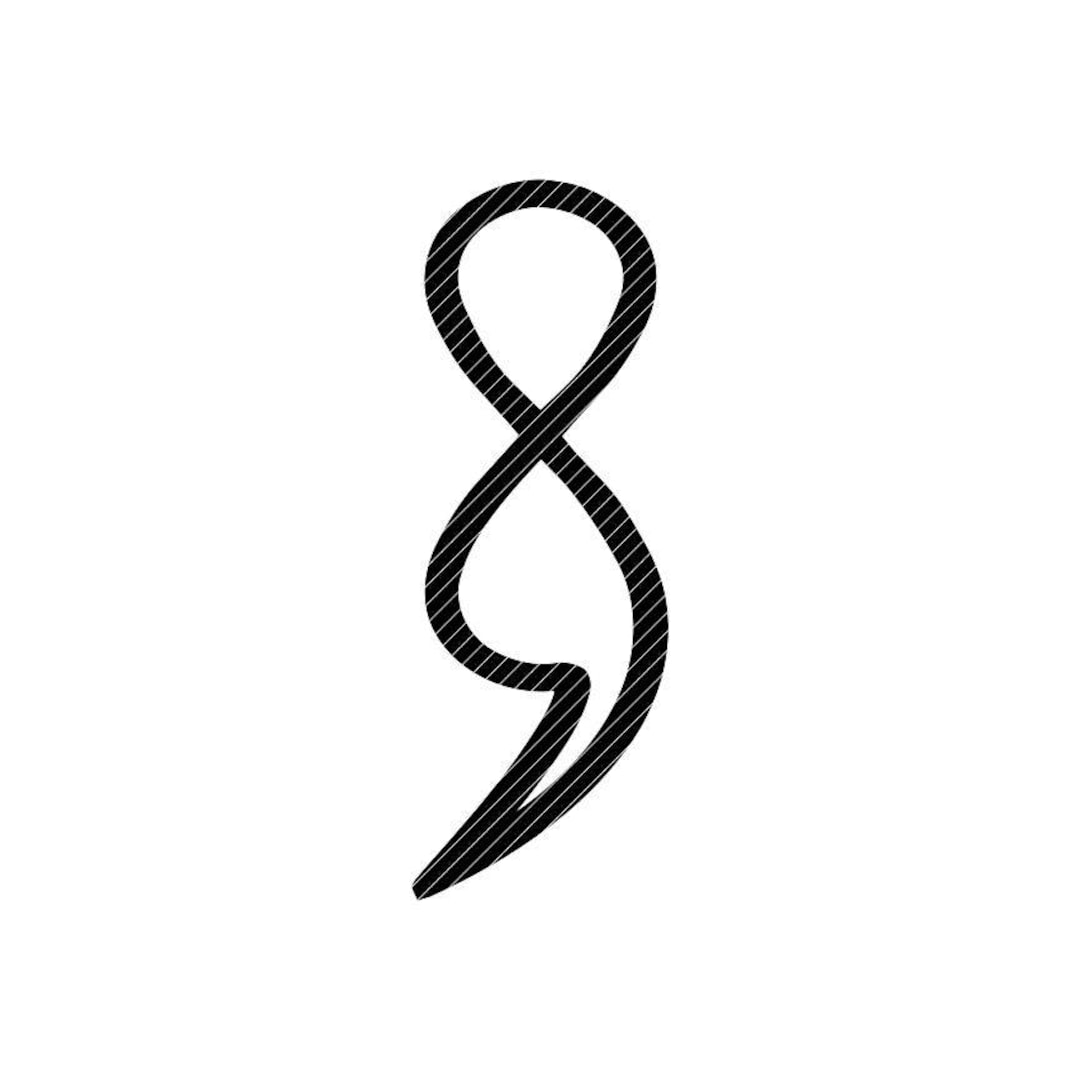 Semicolon Infinity Symbol, Suicide Prevention Awareness Svg Clipart ...