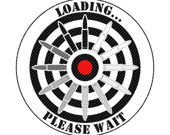 Loading Please Wait... Gun Shooting Sport Clipart Vector | Etsy