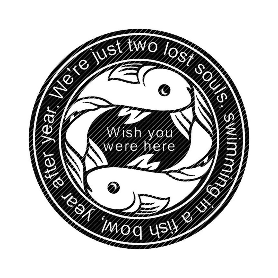 Two Lost Souls Swimming in a Fish Bowl Wish You Were Here, Pink Floyd ...