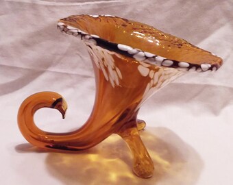 Glass Cornucopia | Etsy