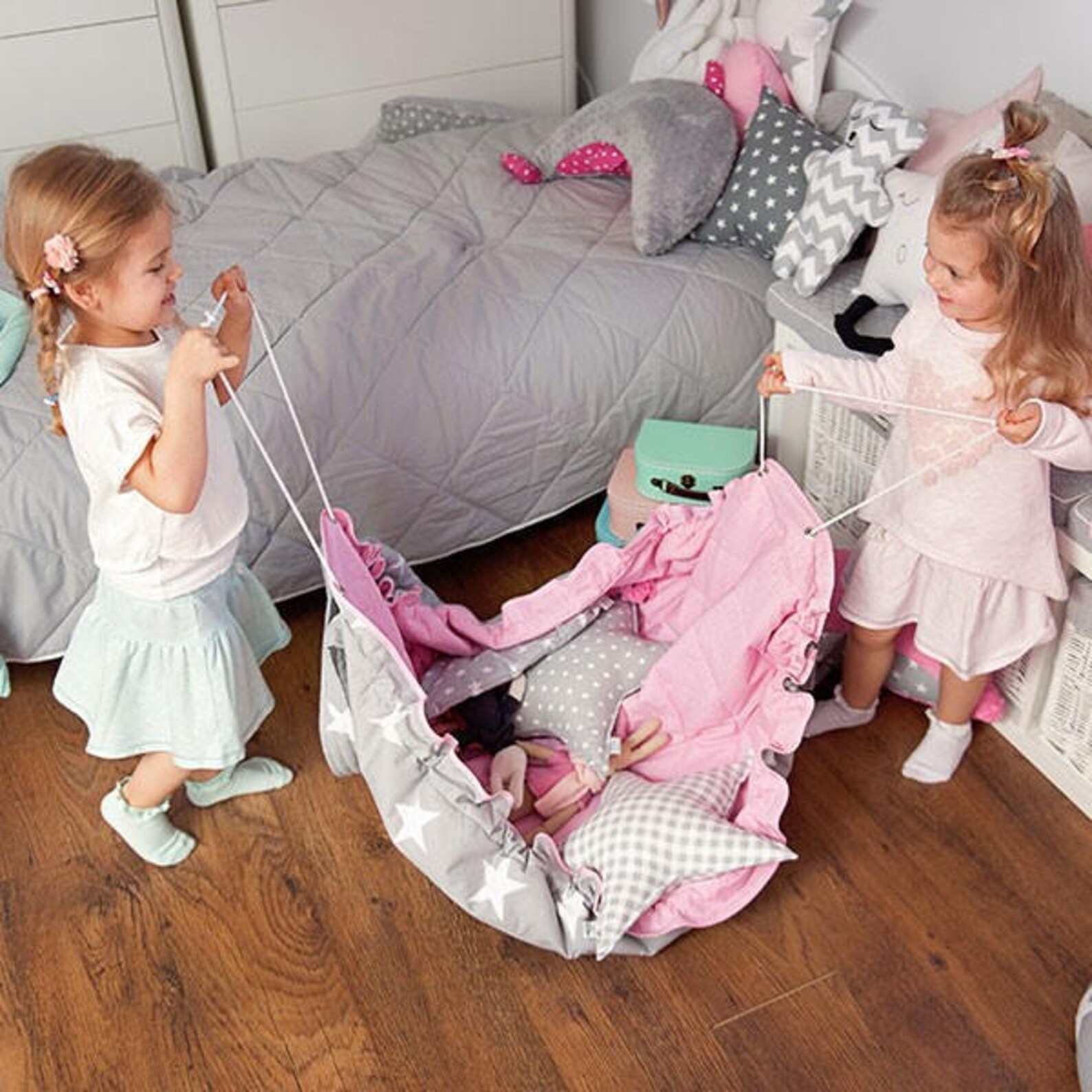 Play Mat & Bag Fun Mat Grab and Go Mat Toy Bag Bag for | Etsy