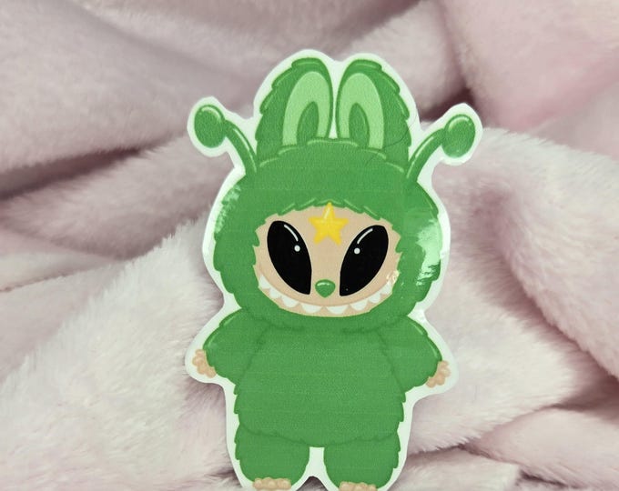 Glorp Alien Cat Stickers!! - Etsy