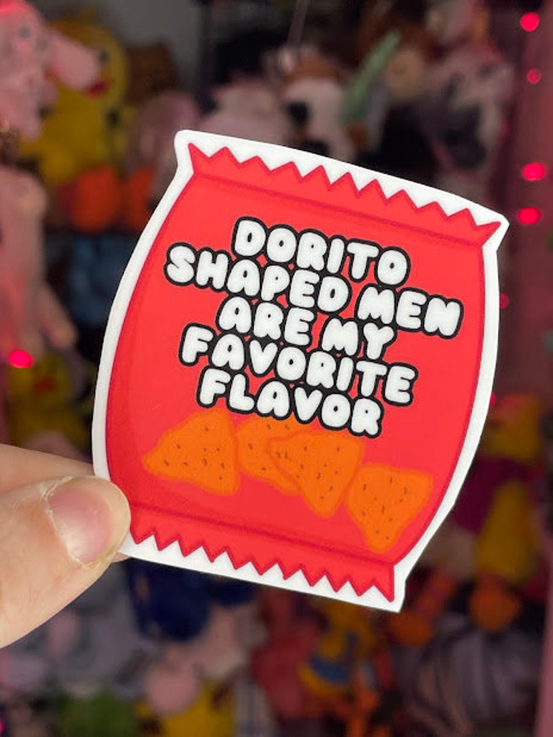 Dorito Men Sticker - Etsy