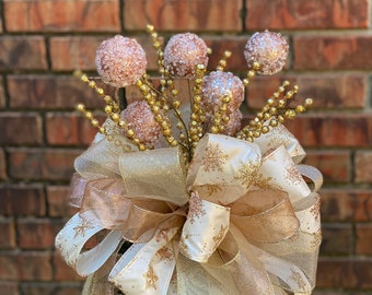 Gold Tree Topper - Etsy
