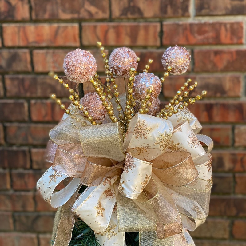 Gold Tree Topper - Etsy