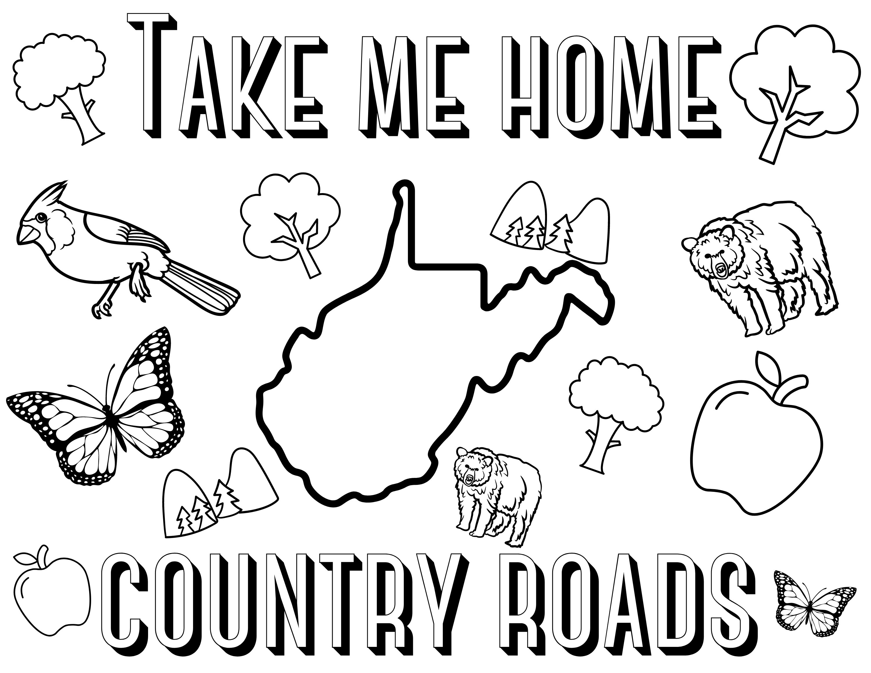 Tamarack Wv Coloring Pages [2025]