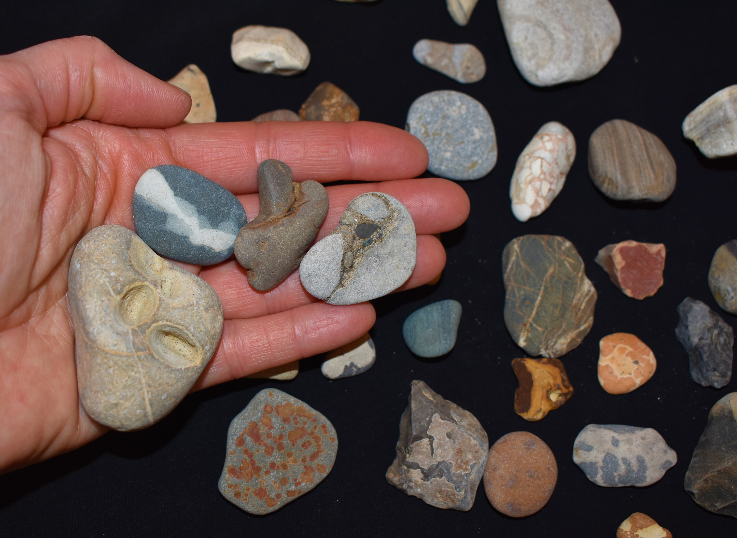 1 Pound Unusual Rocks, Pebble Art, Crafting Stones - Etsy