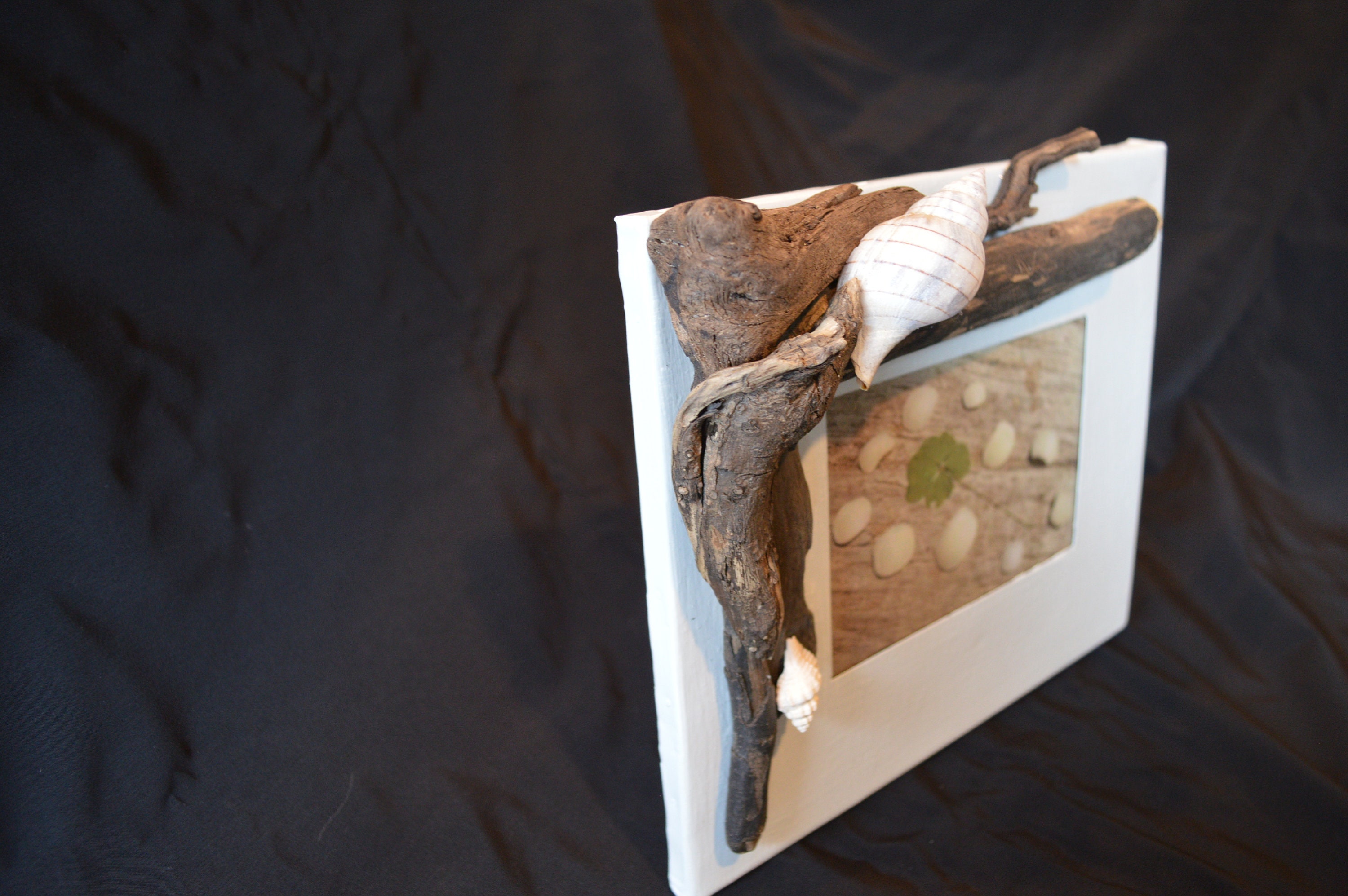 3.5x5 Beachy Photo Frame, 3 1/2x5 Photo Frame, Beach Decor, Coastal ...