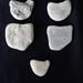 Set of 5 OHIO Shaped Rocks, State Rocks, Ohio, State Stones,rock Art ...
