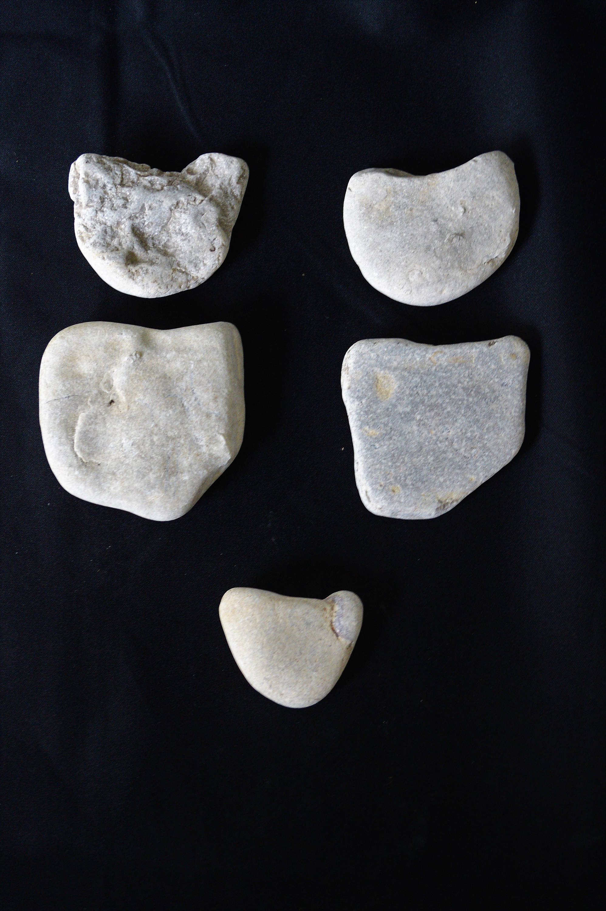 Set of 5 OHIO Shaped Rocks, State Rocks, Ohio, State Stones,rock Art ...