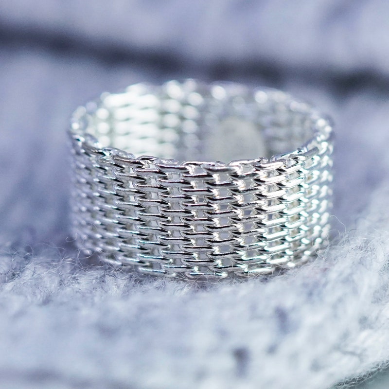 Mesh Ring - Etsy