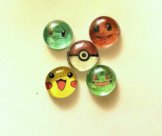 Pokemon Geostones Magnets Pins Custom Geocaching Swag Set | Etsy