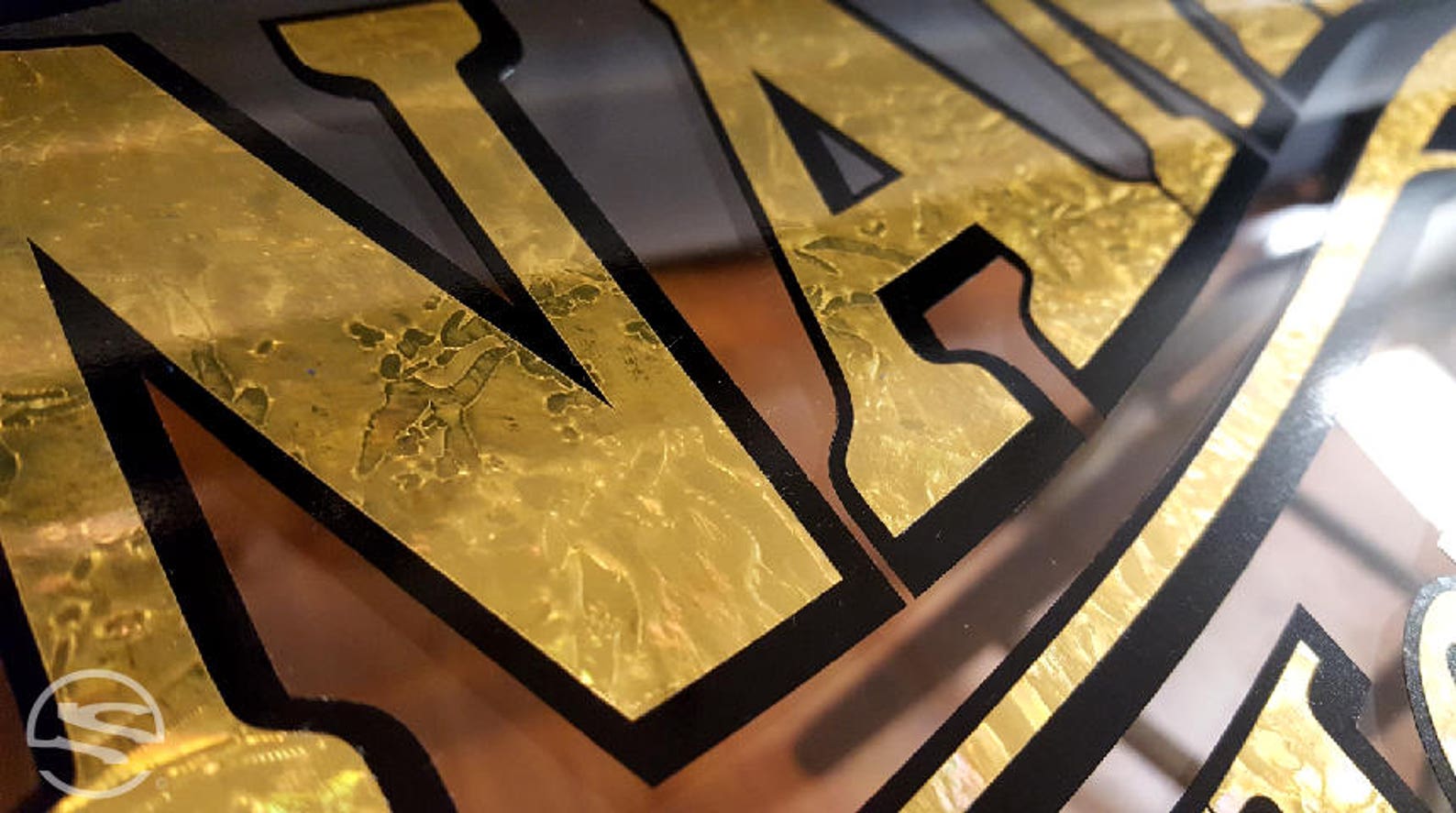 Gold Leaf Decals Gold Decals Custom Decals Personalized Etsy