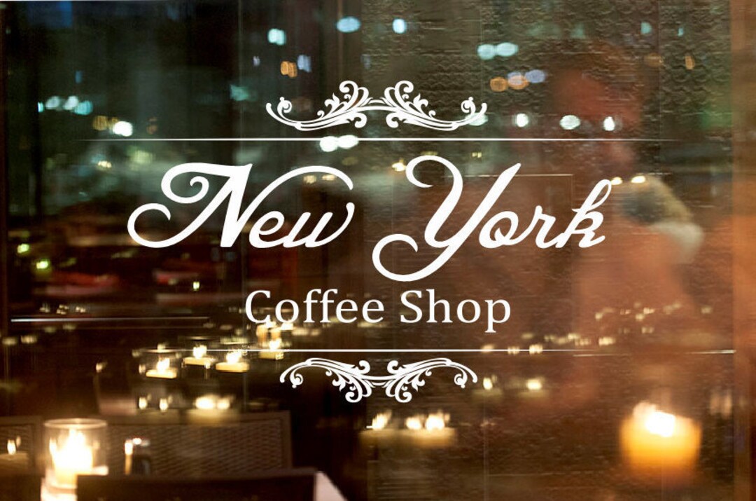 Custom Window Decal, Custom Retail Store Decals, Storefront Window ...