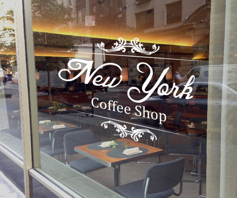 Custom Window Decal Custom Retail Store Decals Storefront | Etsy