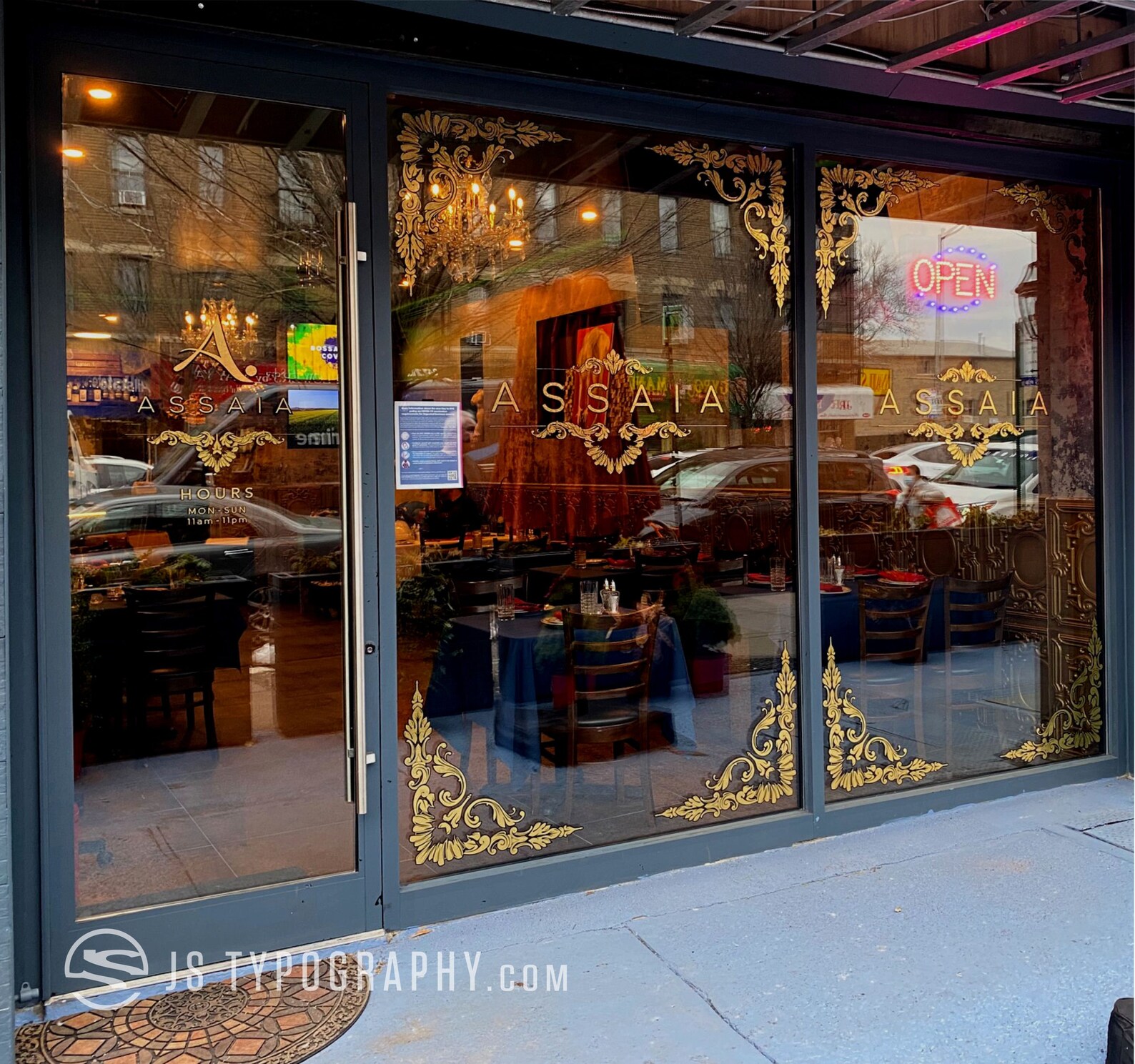 Gold Leaf Corner Decals Ornamental Corners Gold Corner - Etsy