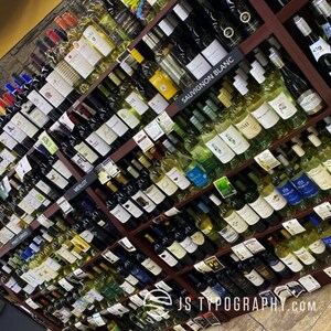 Wine Rack Labels (set of 10x), Shelf Tags, Shelf Label Holders, Wine ...