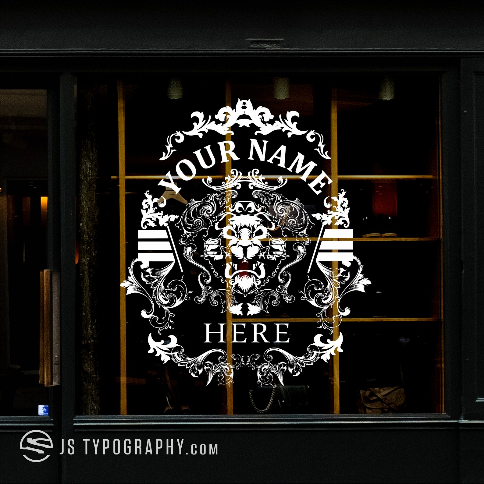 Custom Store Window Decals Personalized Window Decals Custom - Etsy