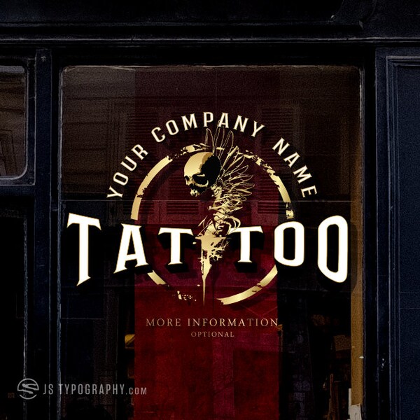 Tattoo Window Decals - Etsy