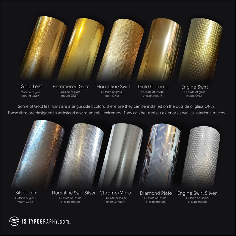 Gold Leaf Decals Gold Decals Custom Decals Personalized - Etsy