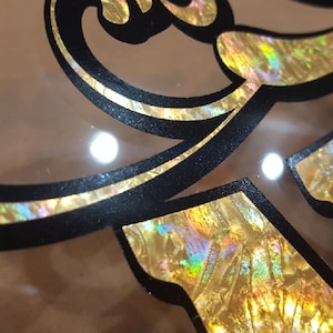 Gold Leaf Decals, Gold Decals, Custom Decals, Personalized Decals ...