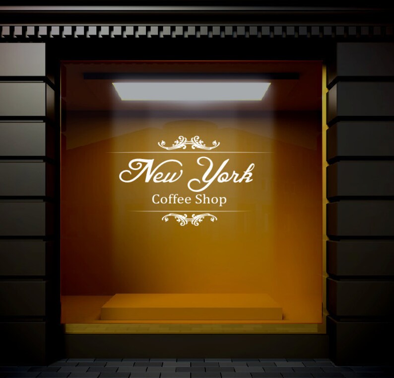 Custom Window Decal Custom Retail Store Decals Storefront | Etsy