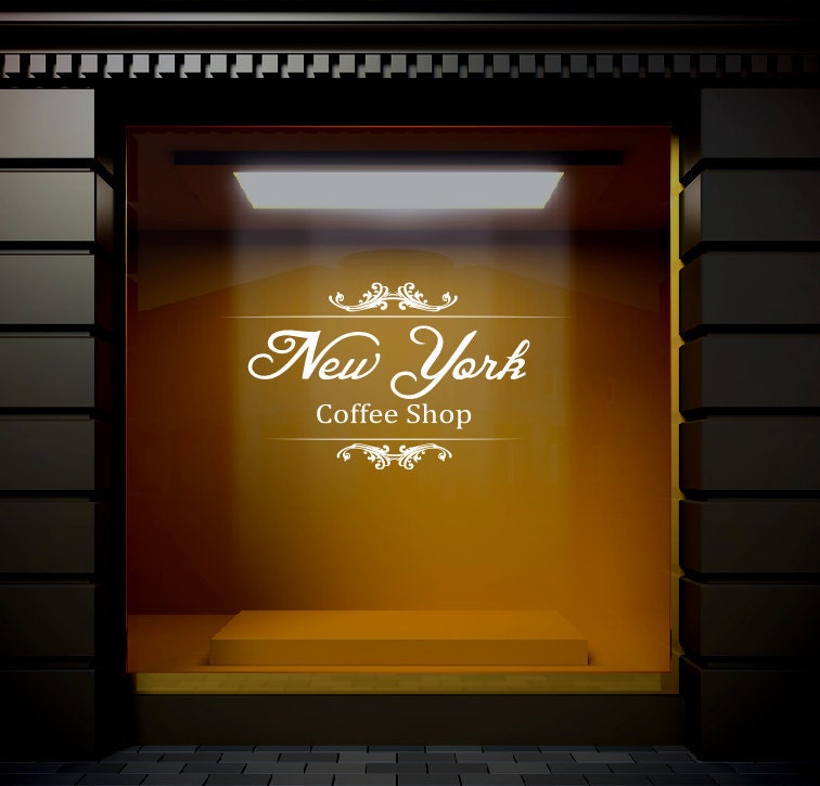 Custom Window Decal Custom Retail Store Decals Storefront | Etsy