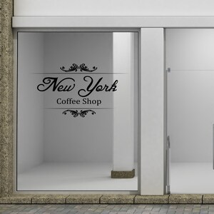 Custom Window Decal, Custom Retail Store Decals, Storefront Window ...