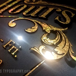 Gold Leaf Decals, Gold Decals, Custom Decals, Personalized Decals ...