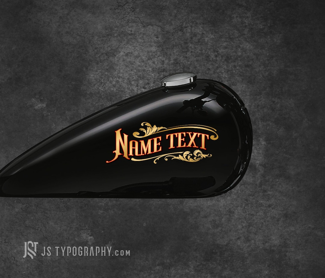 Motorcycle Tank Decals, Motorcycle Tank Stickers, Custom Motorcycle ...