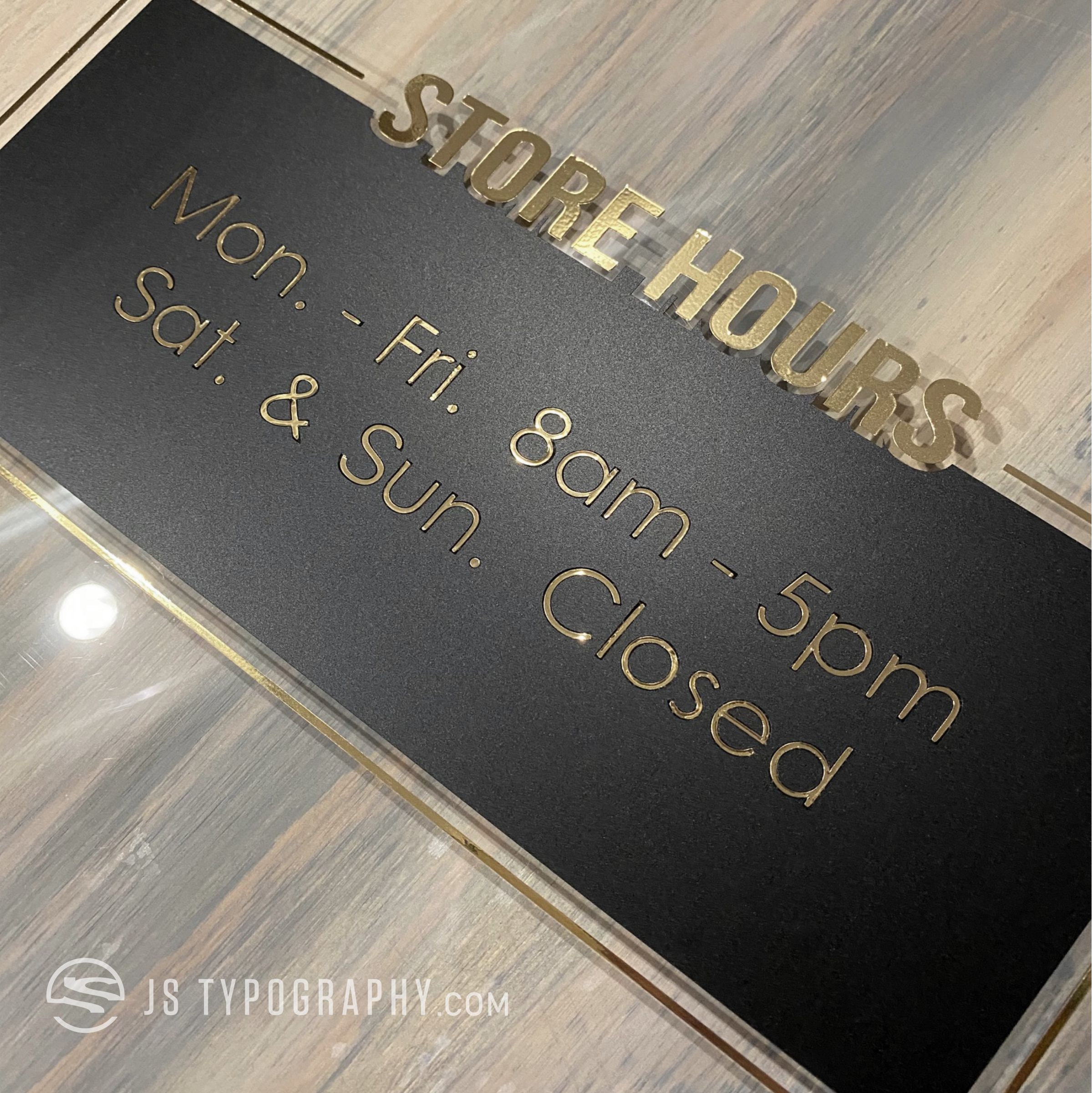Store Hours Decal Business Hours Decals Store Hours Signs - Etsy