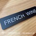 Wine Rack Labels set of 10x, Shelf Tags, Shelf Label Holders, Wine Rack ...