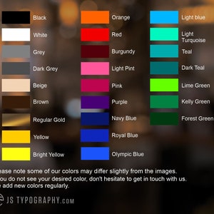 Custom Store Hours Decals, Business Hours Decals, Store Hours Decals ...