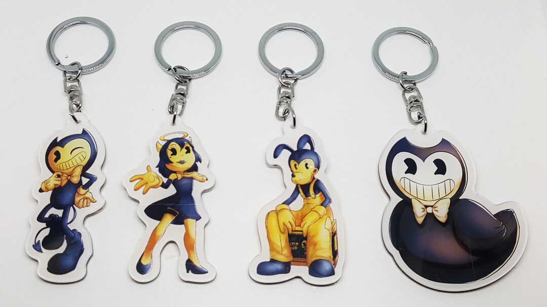 CLEARANCE SALE! Bendy and the Ink Machine Keychain - Etsy