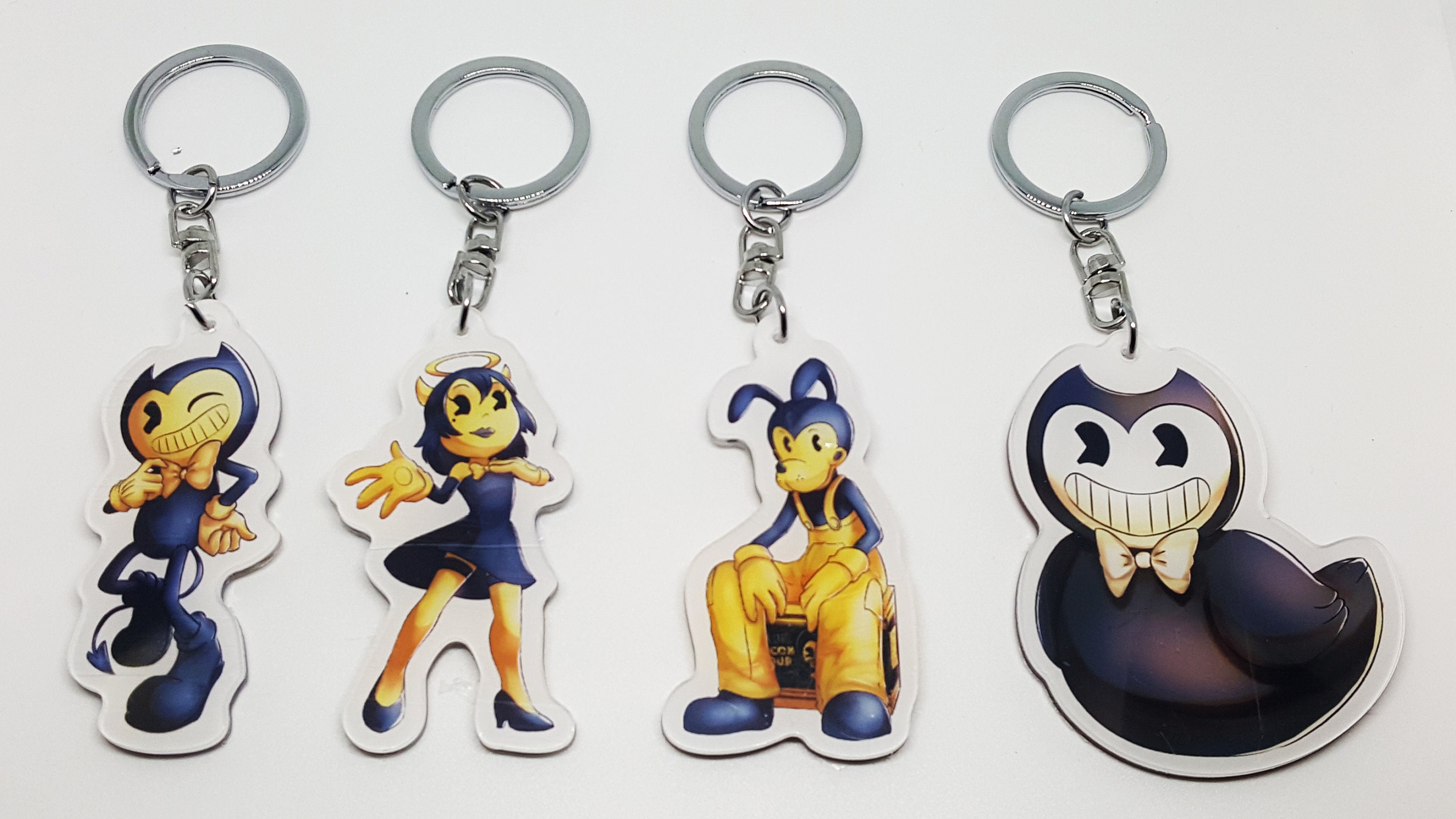 CLEARANCE SALE Bendy and the Ink Machine Keychain - Etsy