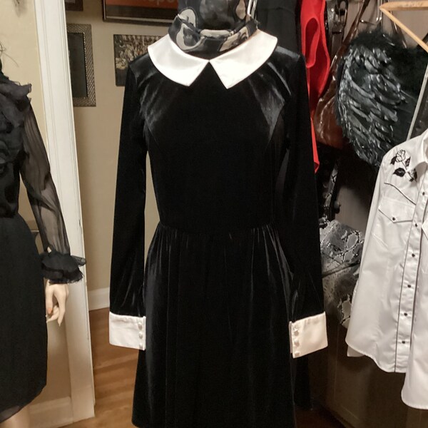 Wednesday Addams Black Dress - Etsy