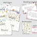 DIGITAL, Wildflower Themed Classroom Decor Bundle, Classroom ...