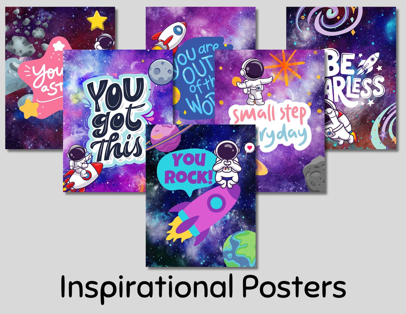 DIGITAL Space Themed Classroom Decor Bundle, Teachers, Space Classroom ...