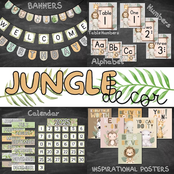 Jungle Theme - Etsy