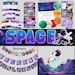 DIGITAL Space Themed Classroom Decor Bundle, Teachers, Space Classroom ...