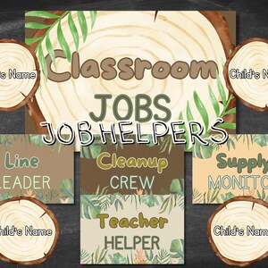 DIGITAL, Jungle Themed Classroom Decor Bundle, Classroom Decorations ...